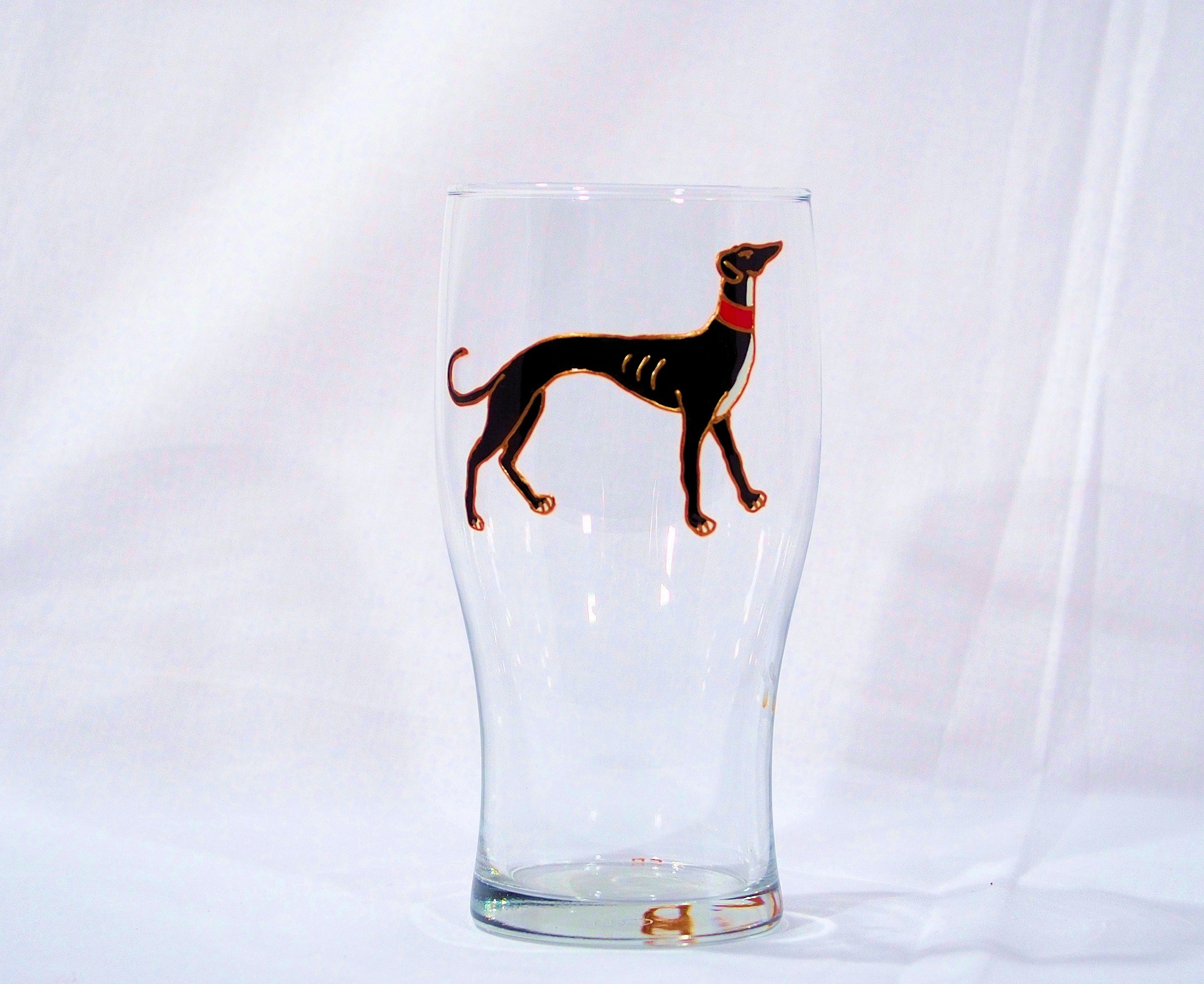 Medieval Greyhound Pint Glass