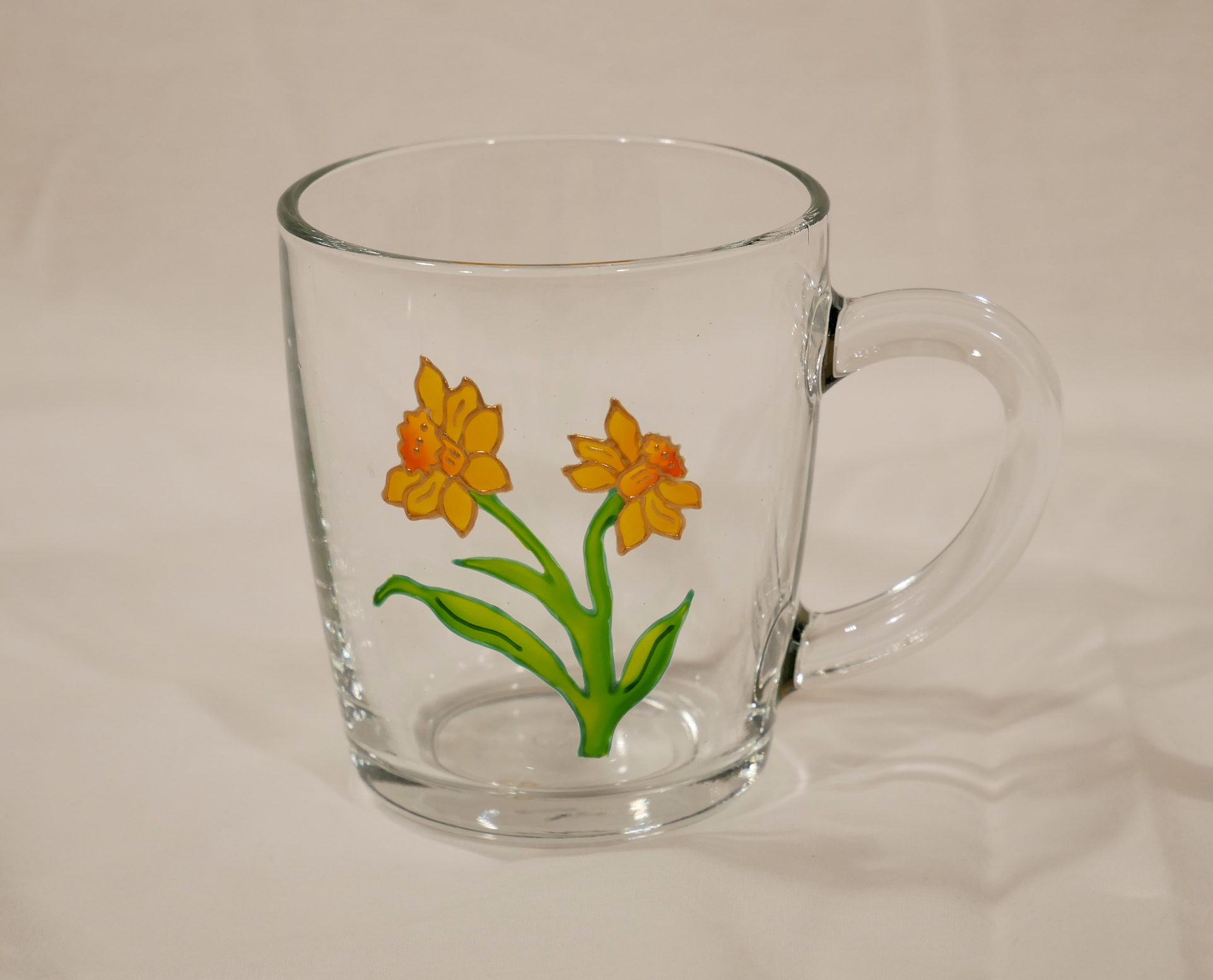 Daffodil Mug, Narcissus Mug, tea/coffee mug